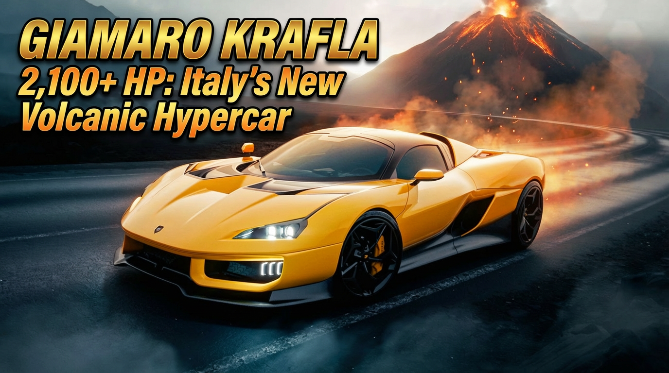 Giamaro Automobili Krafla: A 2,127-HP V12 Volcano Ready to Erupt in ...
